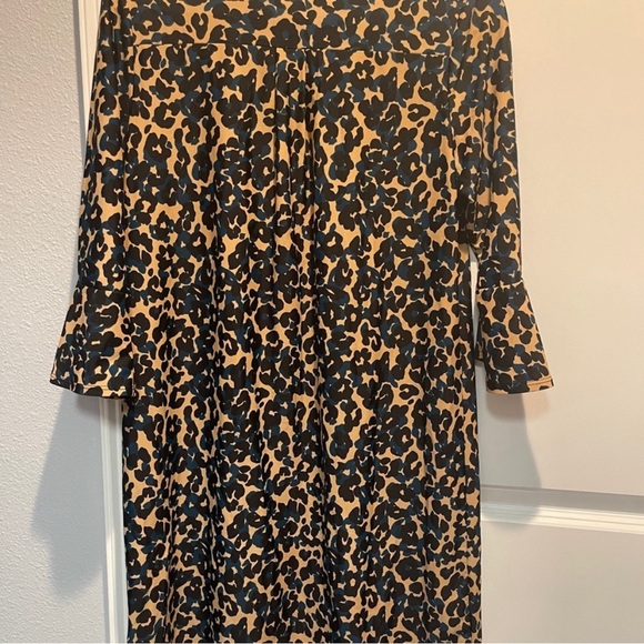 Jude Connally | Dresses | Jude Connally Leopardcheetah Print Dress With ...